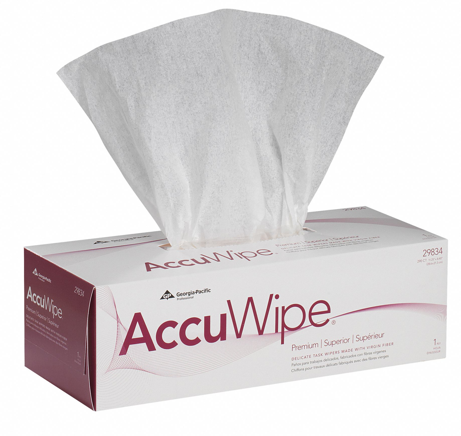 GEORGIA-PACIFIC Delicate Task Wipes, Pacific Blue Select™ AccuWipe®, 8 ...