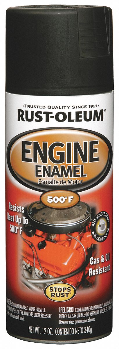 RUST-OLEUM, Exterior, Engine Enamel, Engine Enamel - 4YKY3|248936 ...