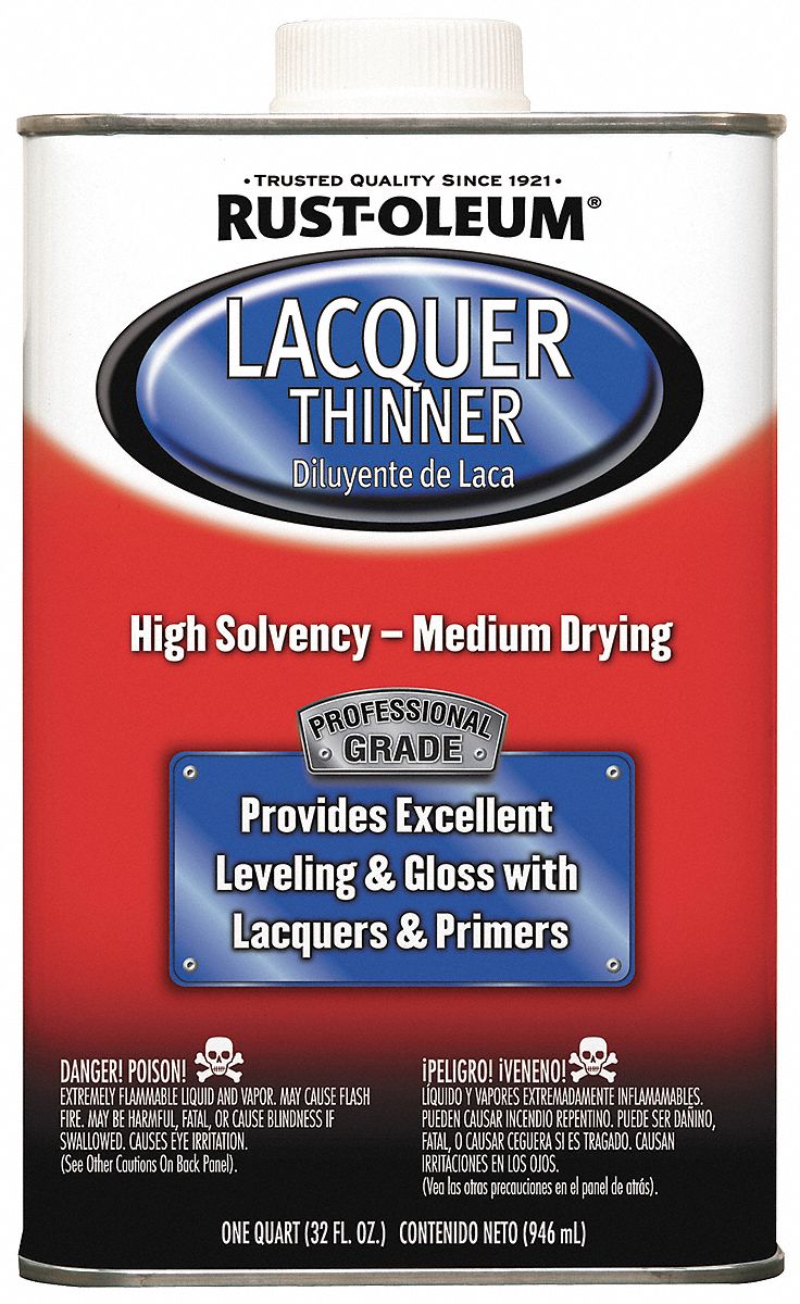 Lacquer Thinner,1 qt. - Grainger