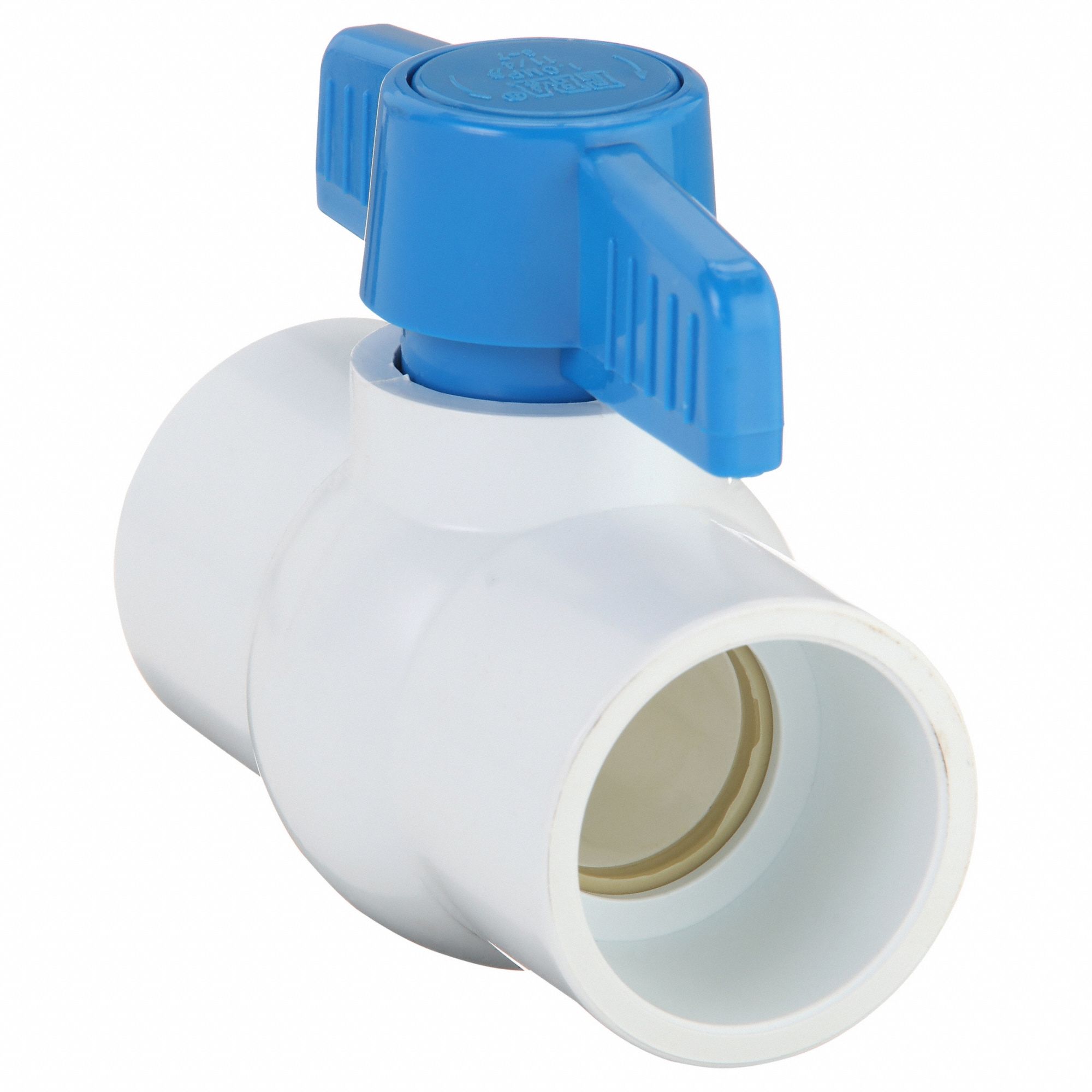 1 1/4 in, PVC, Manual Two-Way Ball Valve - 4YLH9|107-636-NP - Grainger