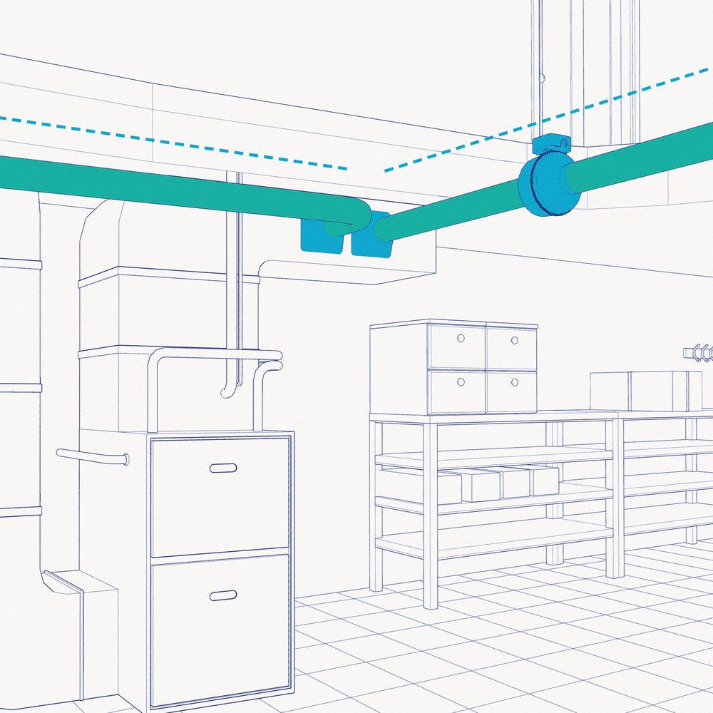 FANTECH In-Line Duct Fan: 303 cfm Max., 6 in Duct, 70 W, 120V AC, 1 Ph ...