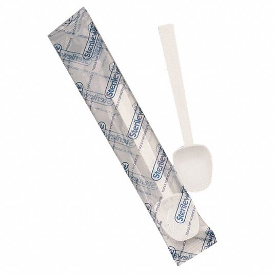 Sterile, Polystyrene, Sampling Spoon - 4YMT1|H36946-0000 - Grainger
