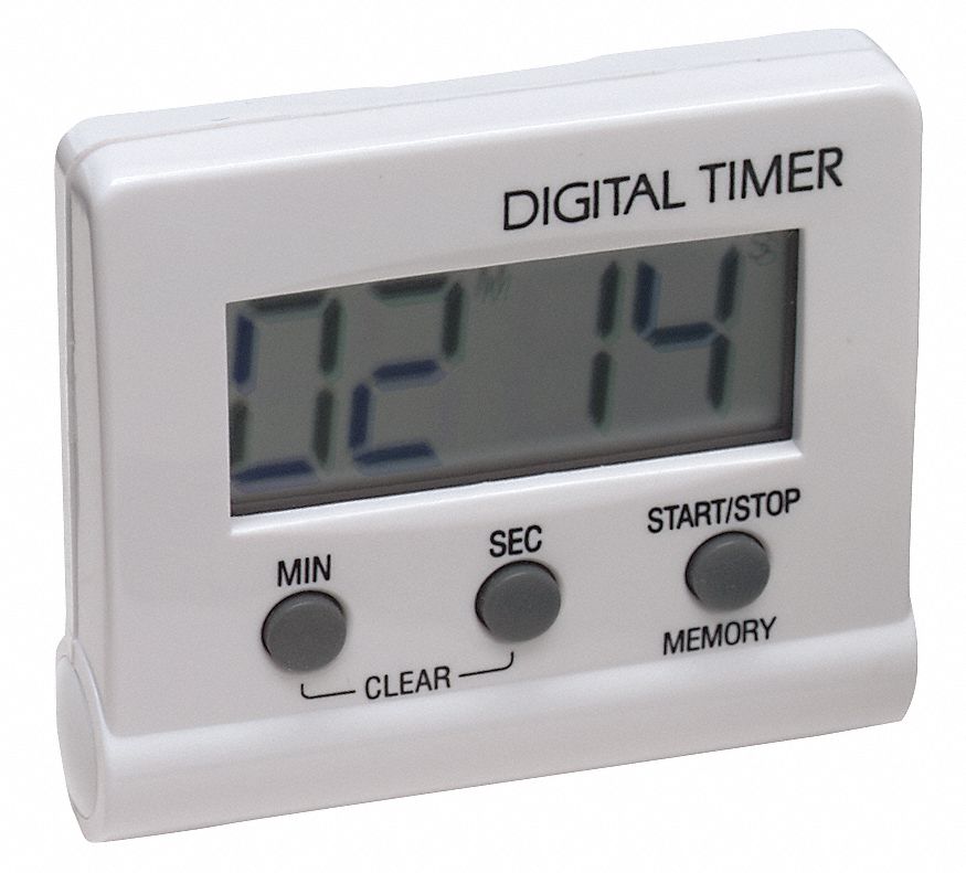 TRACEABLE COUNT DOWN TIMER,2 1/2 HX2 1/2 WX1/ - Digital And Mechanical ...