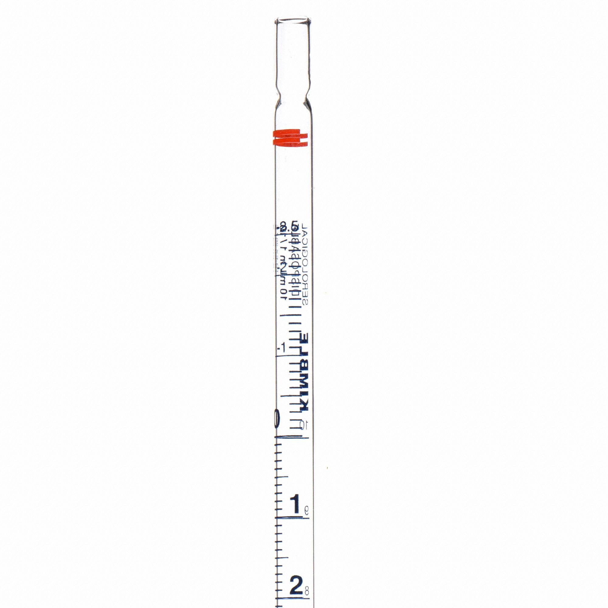 KIMBLE Pipette: 10 mL Capacity, B, 500 PK - 4YNA5|72120-10110 - Grainger