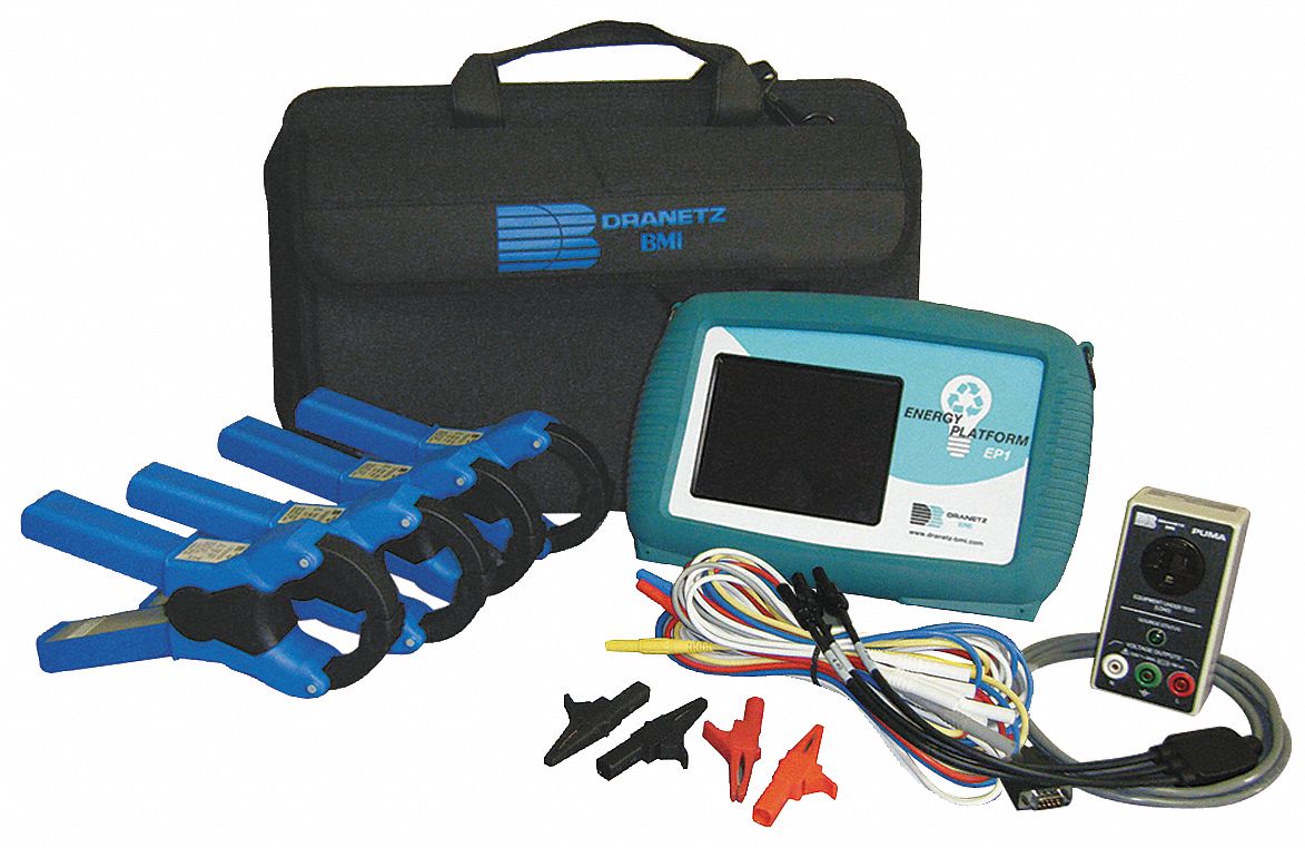 Power Analyzer/Logger,10 to 500A,PUMA - Grainger