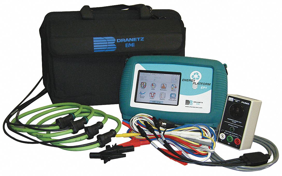 Power Analyzer/Logger,1 to 3000A,PUMA - Grainger