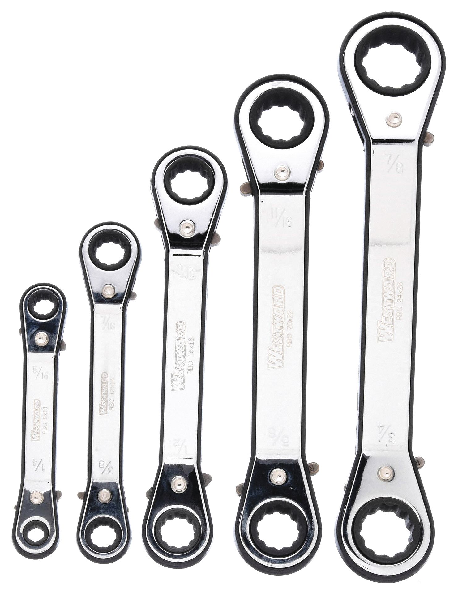 Box End Wrench Set, Alloy Steel, Chrome, Insulated No - Grainger