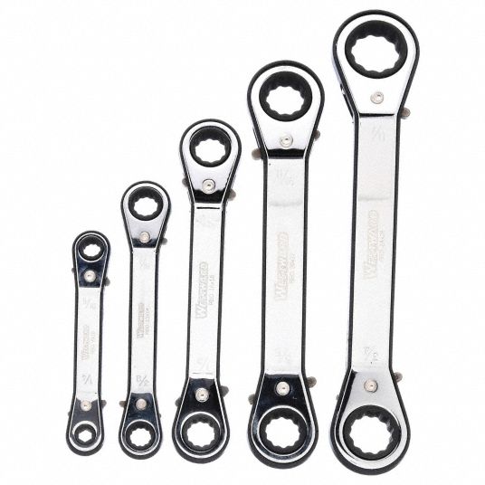 Box End Wrench Set, Alloy Steel, Chrome, Insulated No - Grainger