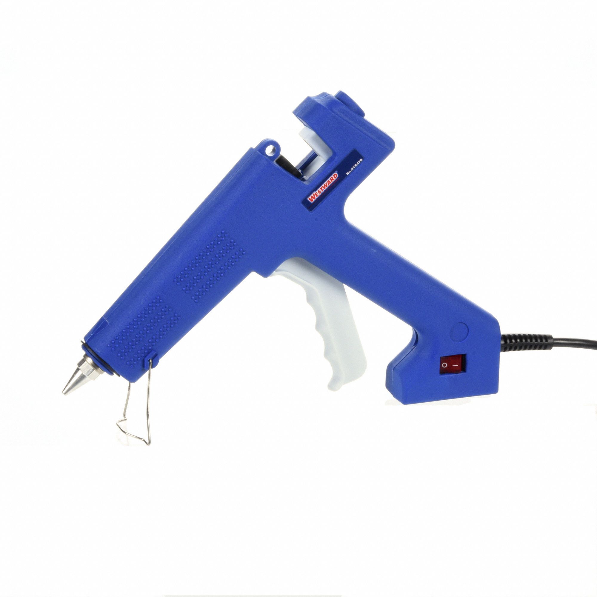 WESTWARD Glue Gun: Corded, 1.32 lb/hr, Finger Trigger Actuator, 120V ...