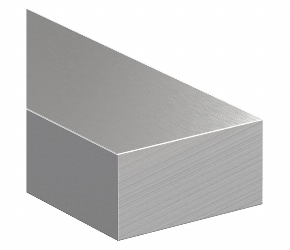 APPROVED VENDOR Material en Blanco,Rectan.,1/8Grx2An plg - Acero ...