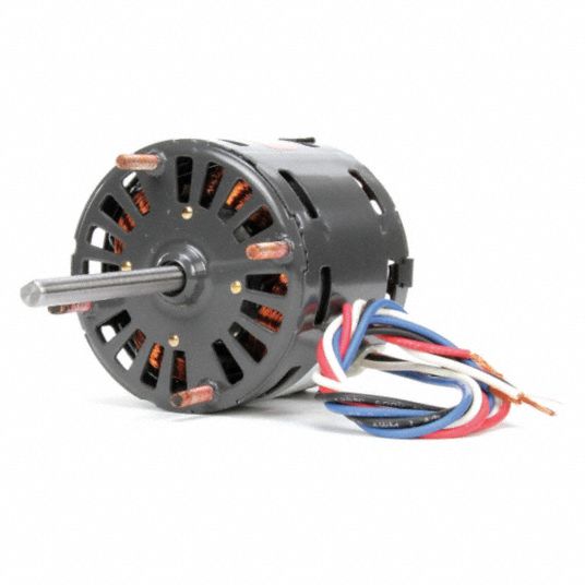DAYTON Direct Drive Blower Motor: Open Air-Over, 1/30 HP, 1,550/1,300 ...