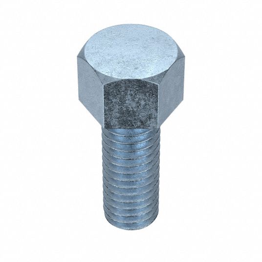 Steel, Grade 5, Hex Head Cap Screw - 4YUP2|4YUP2 - Grainger