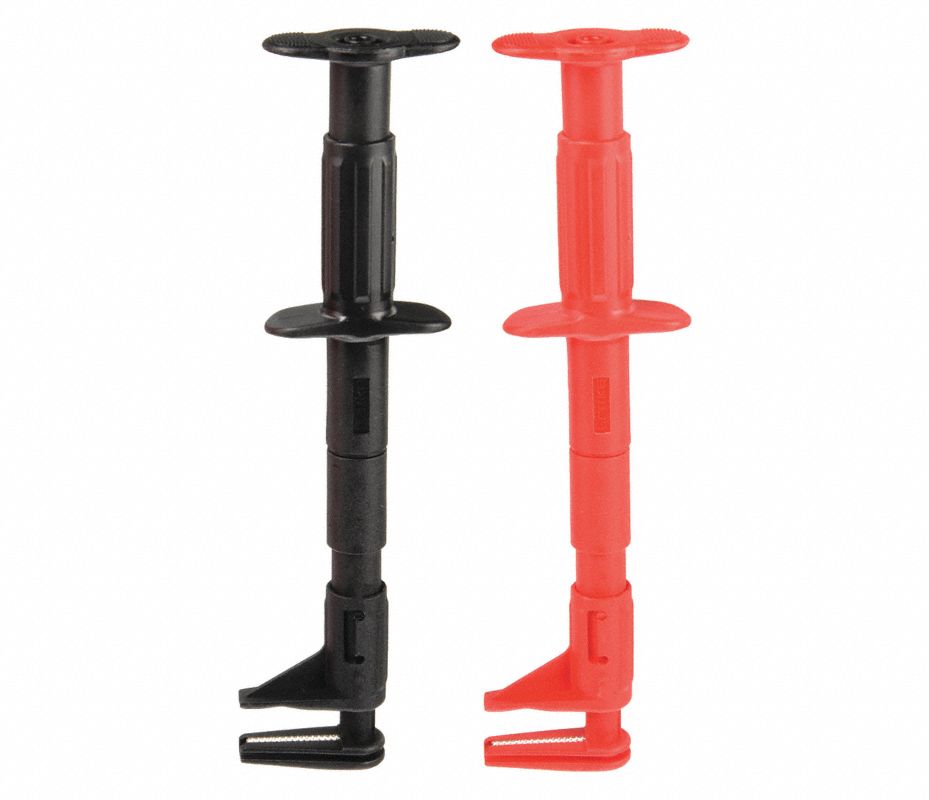 FLUKE Puntas de Barra, 600VCA/CD, Plastic, Nergo/Rojo, CAT III 600V ...