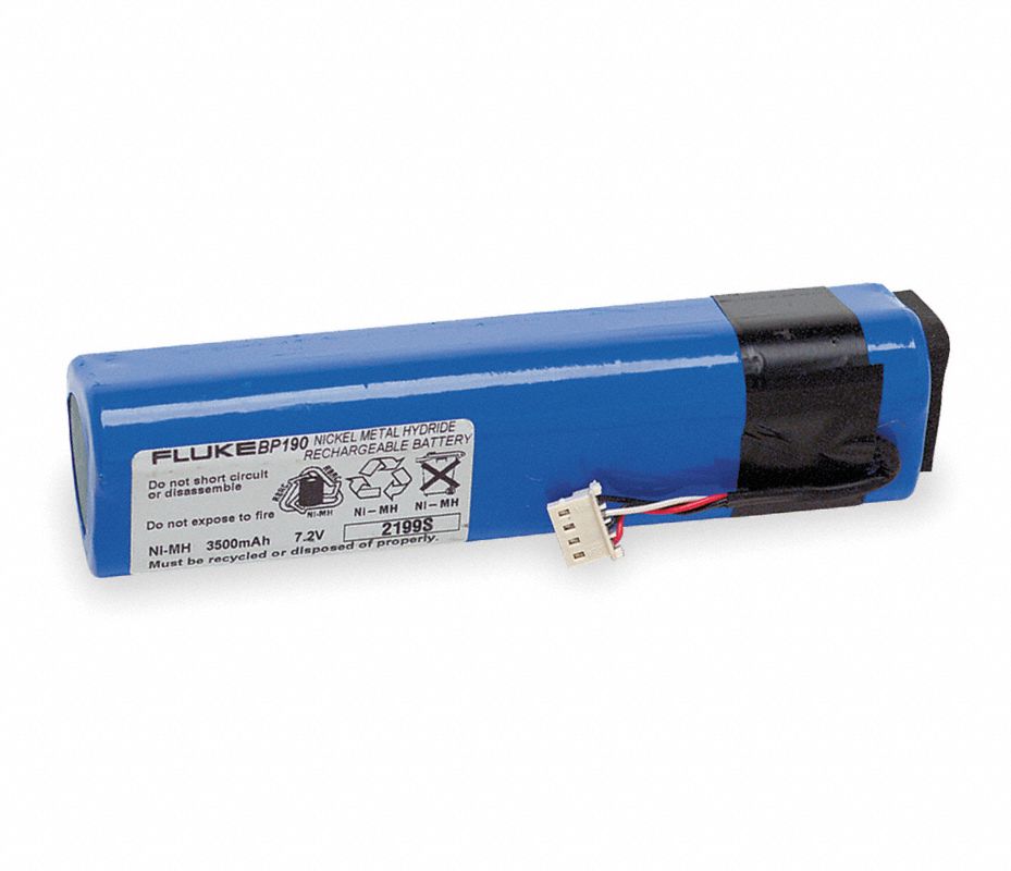 FLUKE Paquete Baterías Recargable - 4YV70 | BP190 - Grainger México