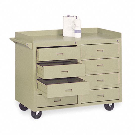 Mobile Cabinet Workbench - 4YW40|4YW40 - Grainger