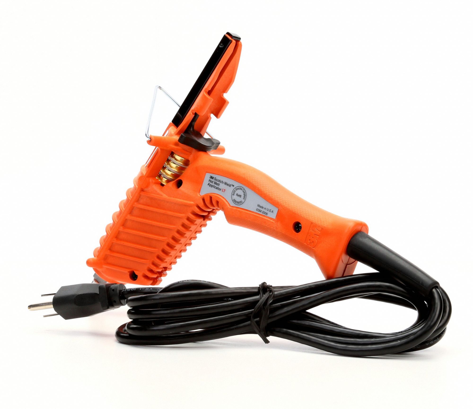 3M Glue Gun: LT, Corded, 2.6 lb/hr, Thumb Actuator, 120V - 4YX13 ...