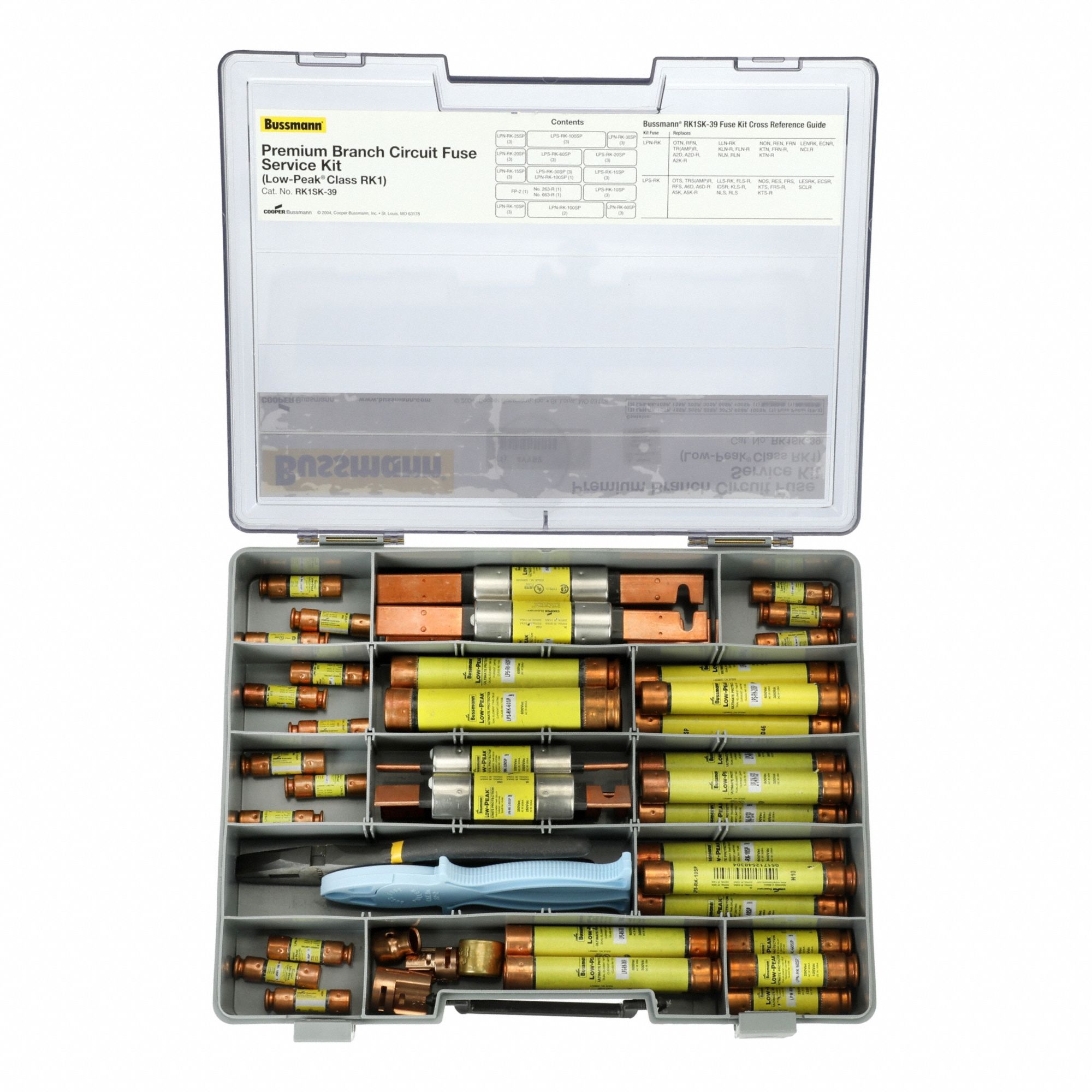 BUSSMANN, Includes Series LPN-RK/LPS-RK, RK1 Fuses, Fuse Kit - 4YY92 ...