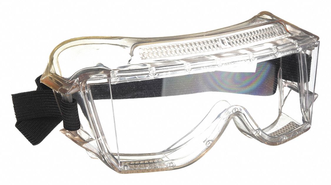 3M, Clear Lens Color, Uncoated, Safety Goggles - 4YZ54|40300-00000-10 ...