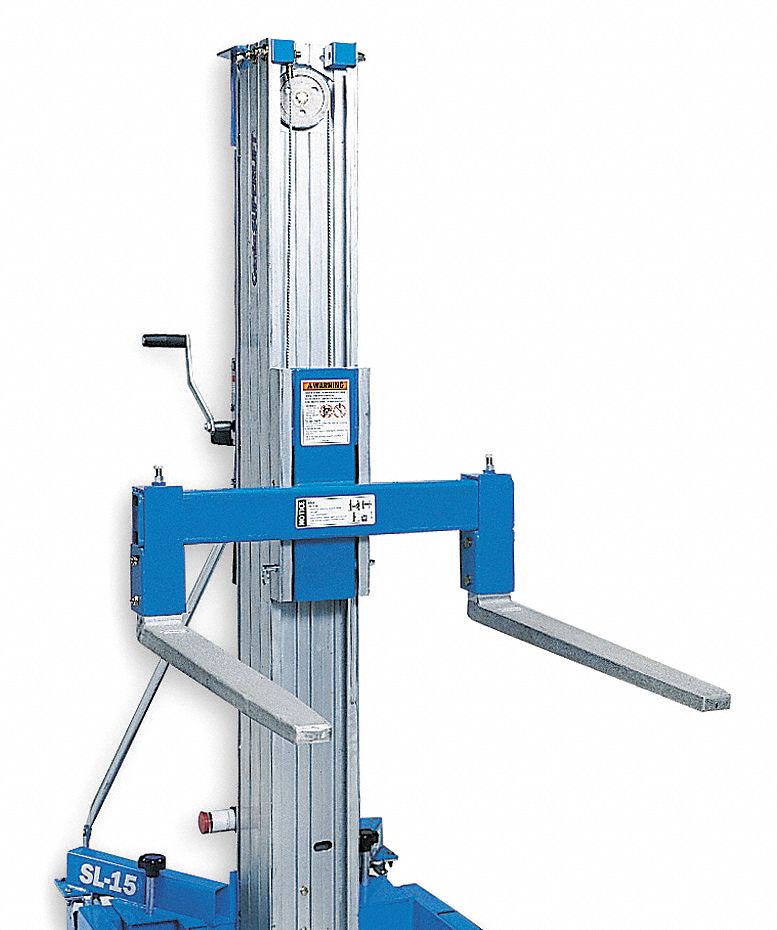 GENIE, 30 in x 16 in to 31 in x 7 in, Aluminum, Flat Fork - 4YZ71|32566 ...