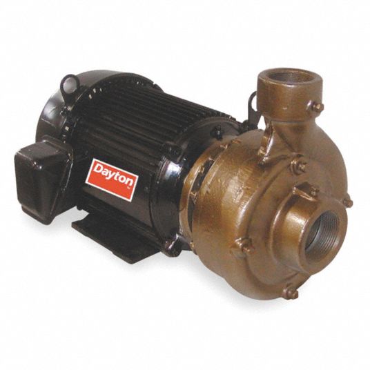 DAYTON Straight Center Discharge Pump - 12A083|12A083 - Grainger
