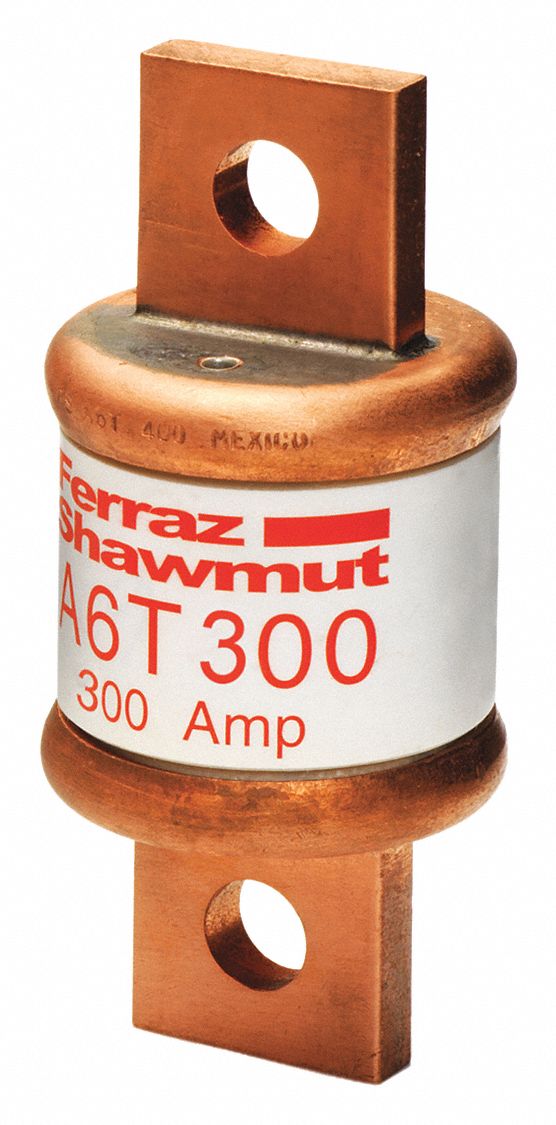 MERSEN, Class T, A6T Series, Fuse - 4ZAG6|A6T300 - Grainger