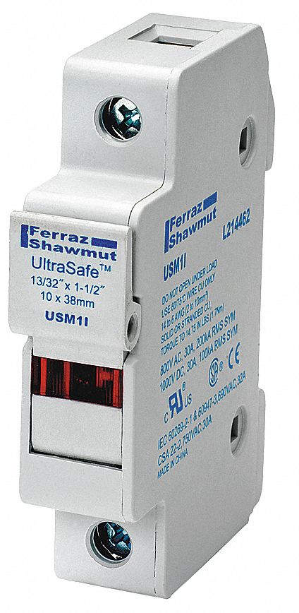 MERSEN Soporte p/Fusible,Máx 24VCD,Polos 1 - Bloques de Fusibles ...