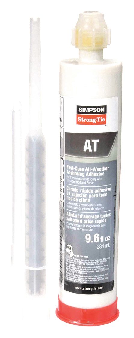 10.0 oz Acrylic Anchor Adhesive, Meets/Exceeds ASTM C881 - Grainger