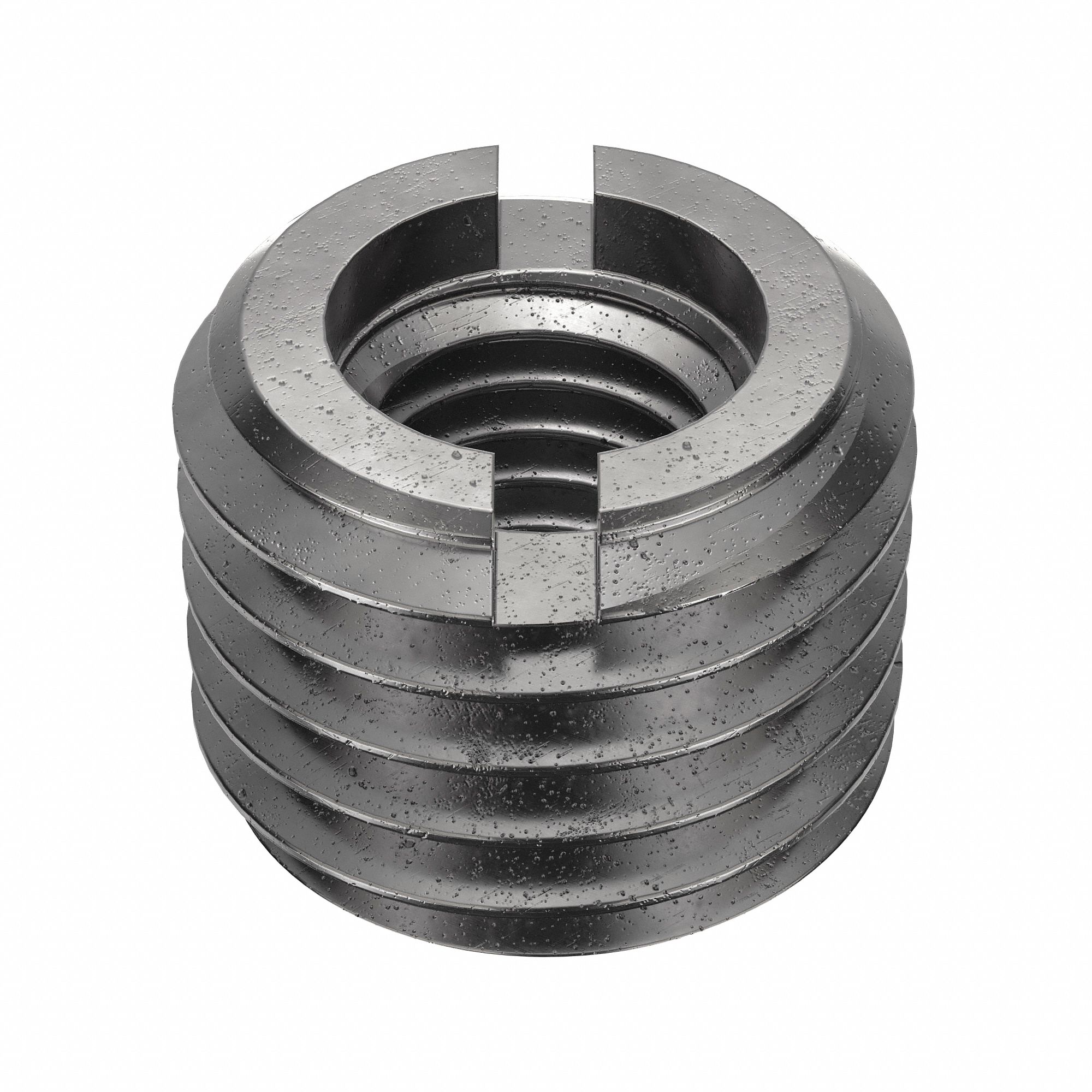 E-Z LOK, Extra Heavy Wall, 1/2"-13 Int Thrd Sz, Self Locking Thread ...