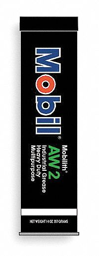 EXXONMOBIL Mobilith® AW-2, Green, Multipurpose Grease, 14 oz, 2 NLGI ...