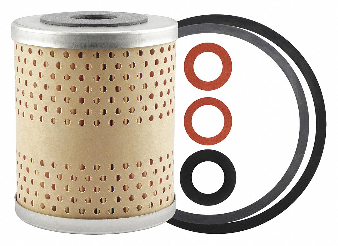 BALDWIN FILTERS, P84-2, 4 1/16 in Overall Ht, Oil Filter Element ...