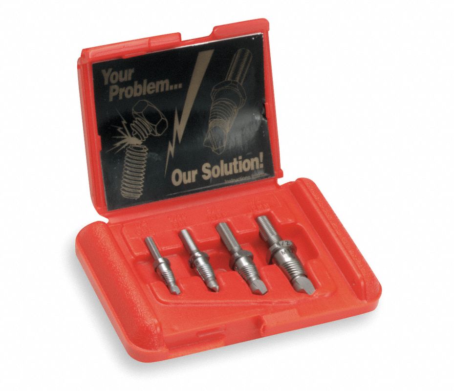 RECOIL Juego de Extractores de Tornillos 4 piezas - Juegos de ...