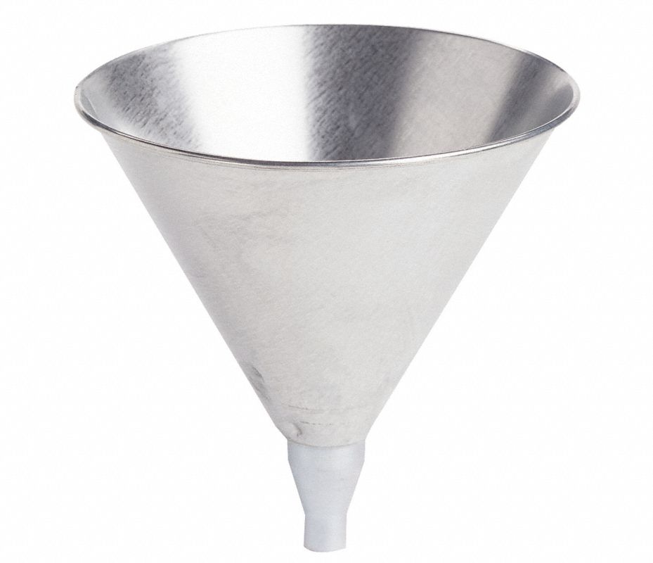 PLEWS-LUBRIMATIC Embudo Utilitario,Acero Galvanizado - Embudos para ...