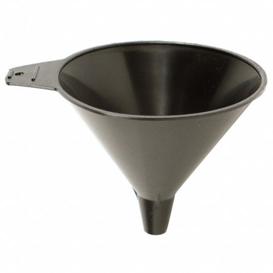 FUNNEL KING Spout Funnel: Polyethylene, 32 fl oz Fluid Capacity, 5 1/8 ...