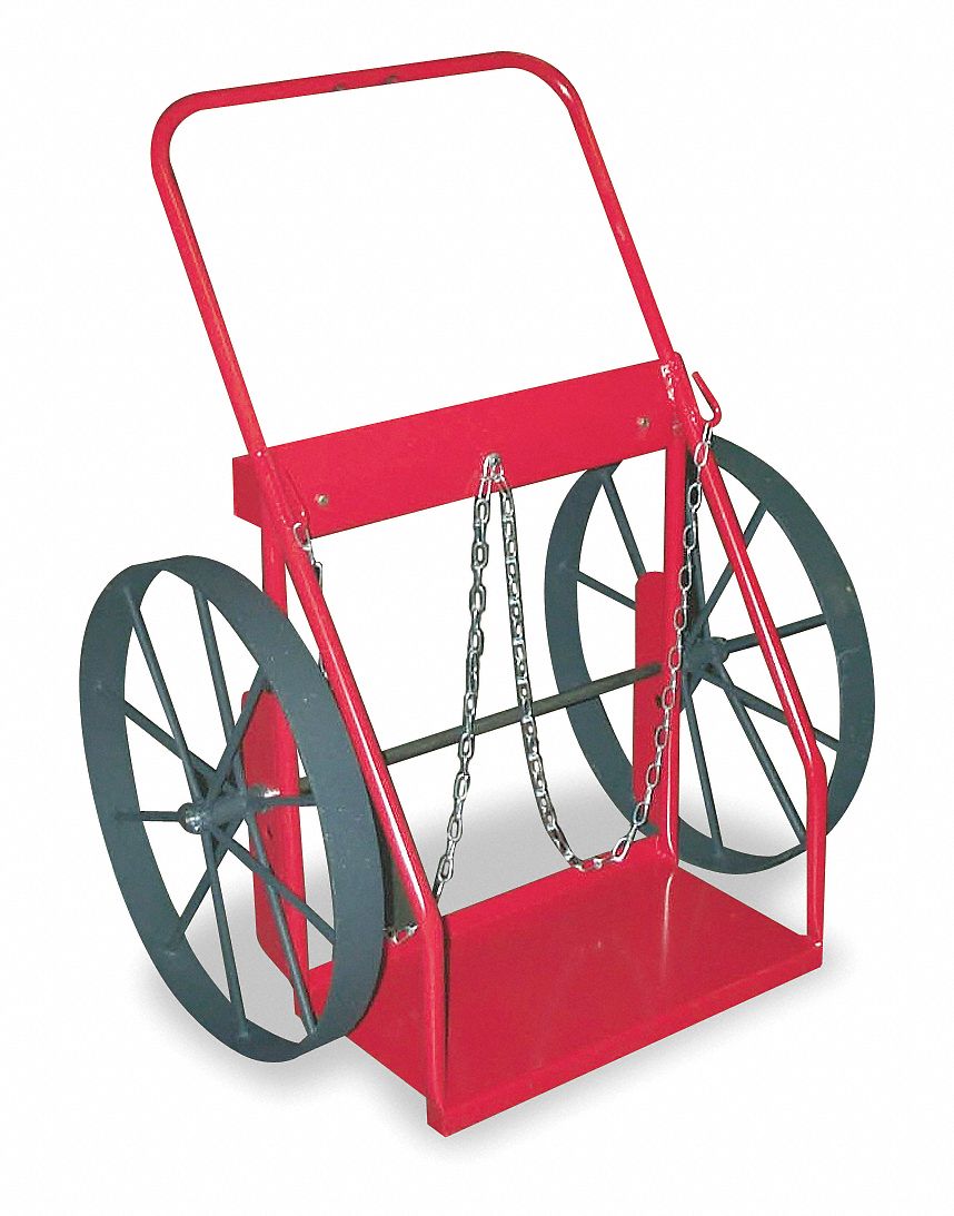 Welding Cylinder Truck, 500 lb Load Capacity - Grainger