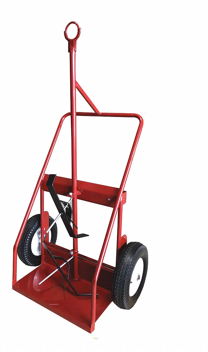 2 Cylinder Capacity, 500 lb Load Capacity, Welding Cylinder Hand Truck ...