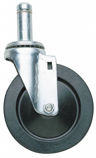 METRO Replacement Caster for Wire Shelving, 5 in Wheel Dia., 200 lb ...