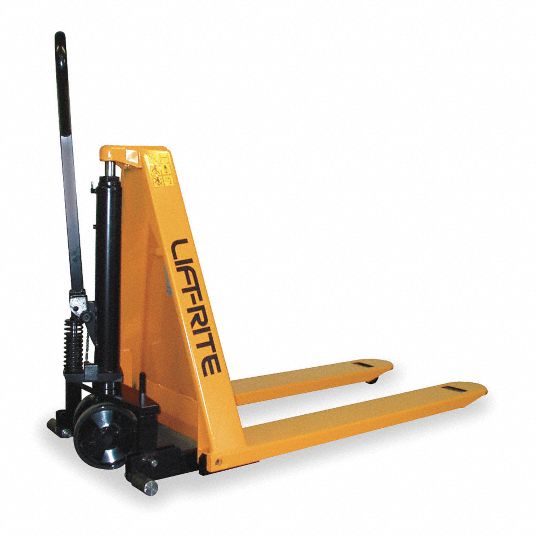 LIFT-RITE Manual Pallet Lifter, 3000 lb Load Capacity - 4ZJ83|RG-ER30MA ...