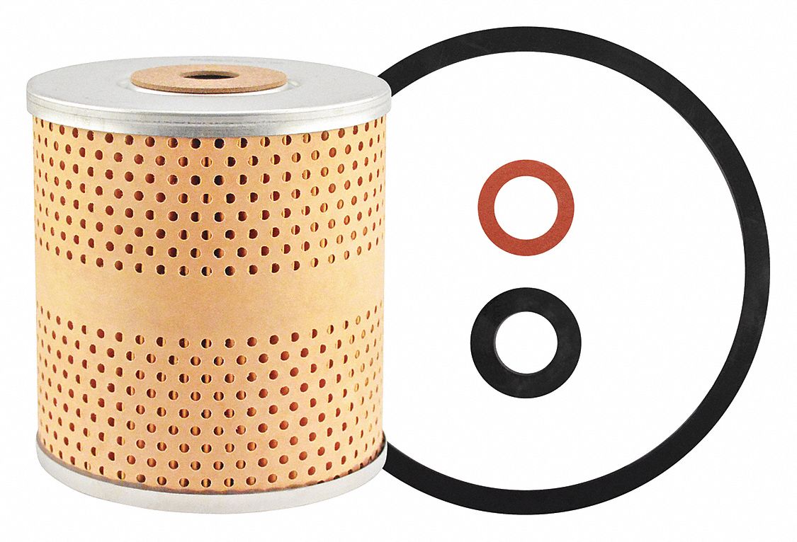 BALDWIN FILTERS, P47, 4 15/16 in Overall Ht, Oil Filter Element - 4ZKL9 ...