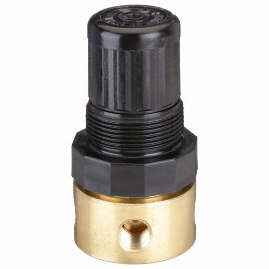 SPEEDAIRE, Brass, 1/8 in NPT, Compressed Air Regulator - 4ZM05|4ZM05 ...