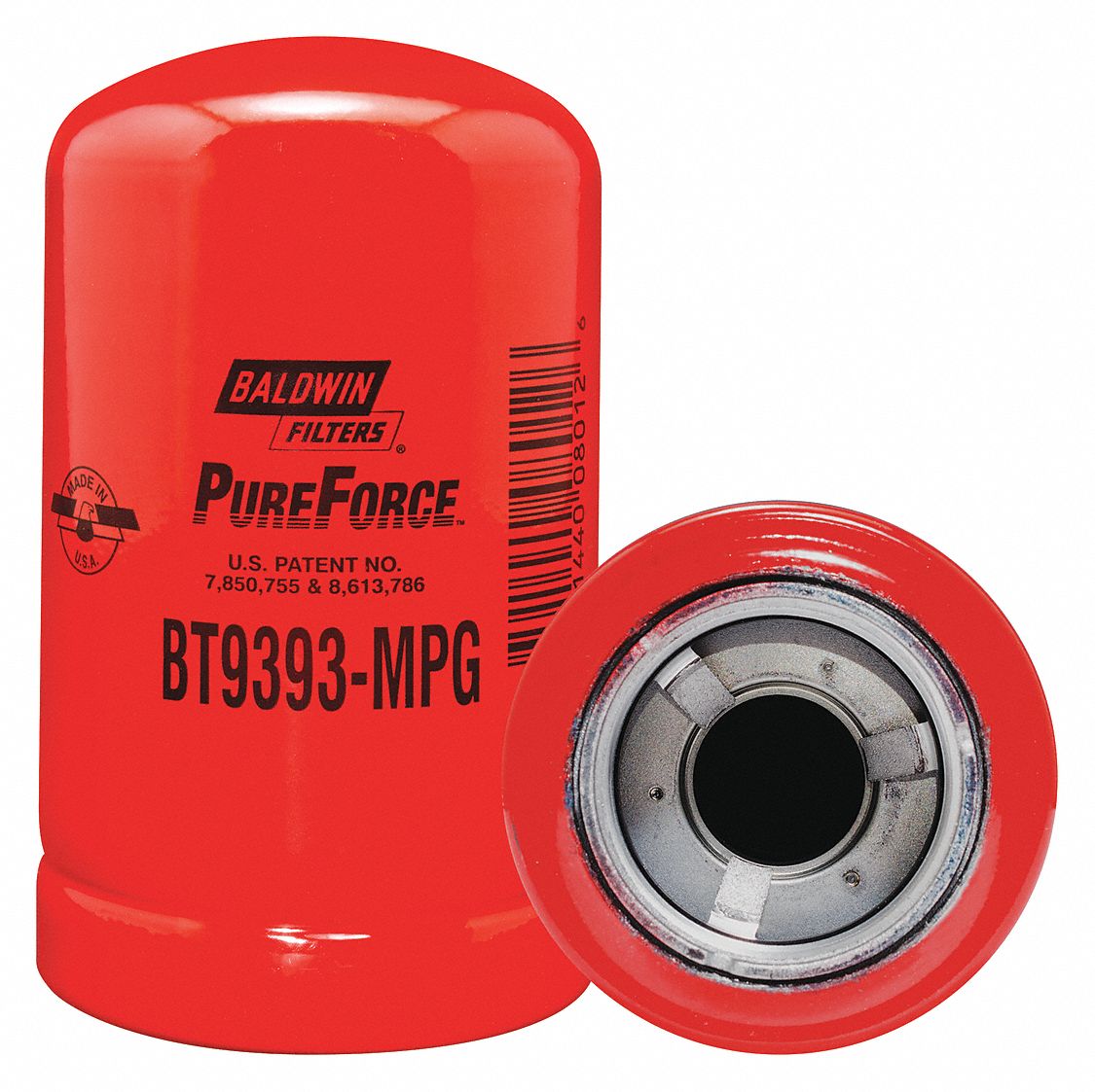 BALDWIN FILTERS, Hydraulic Fluid, 2-12 Thread Size, Hydraulic Filter ...