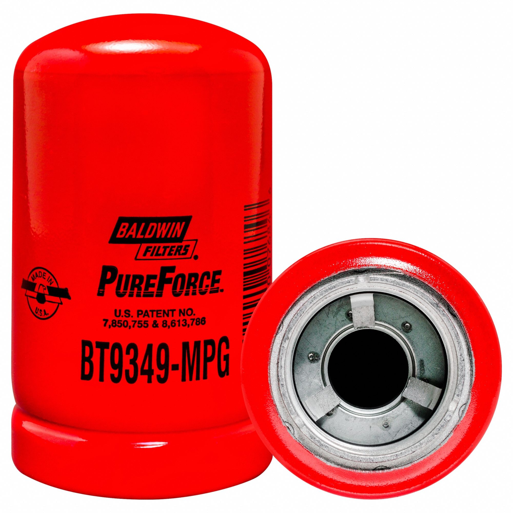 BALDWIN FILTERS, Hydraulic Fluid, 2-12 Thread Size, Hydraulic Filter ...