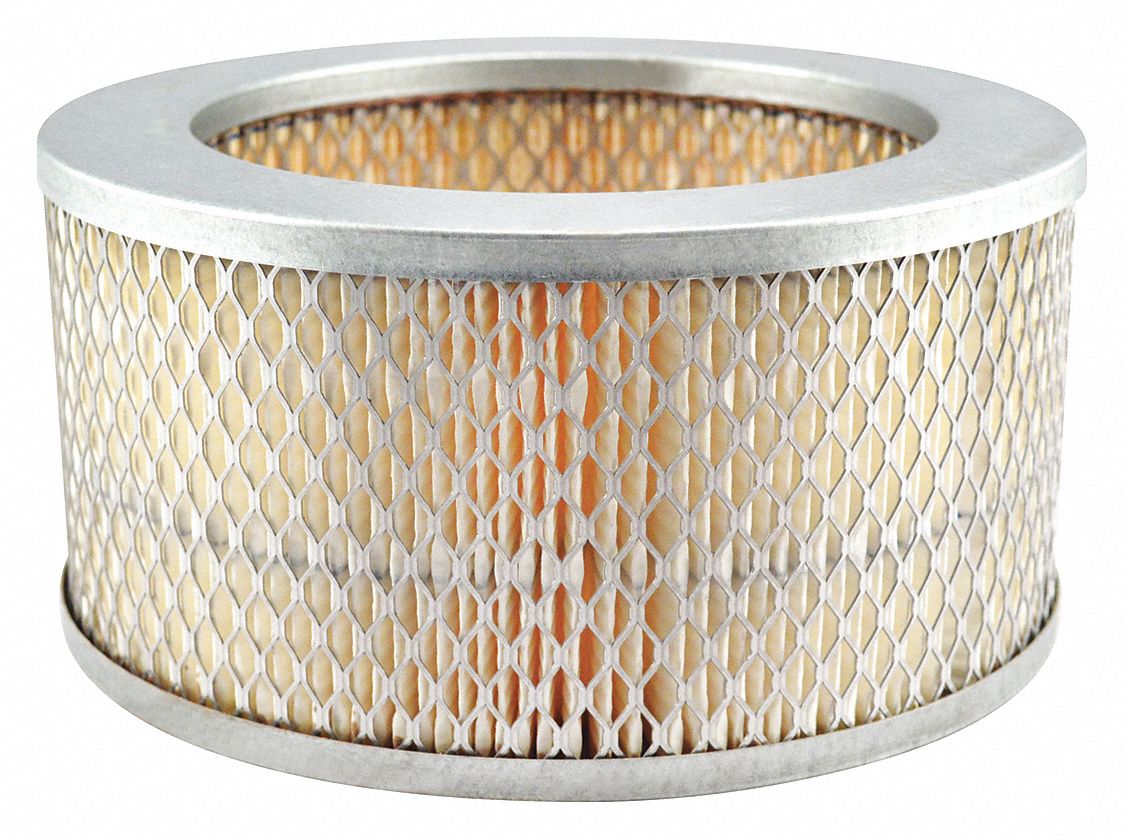 BALDWIN FILTERS Air Filter, Round, 4 in Height, 4 in Length, 8 1/16 in ...