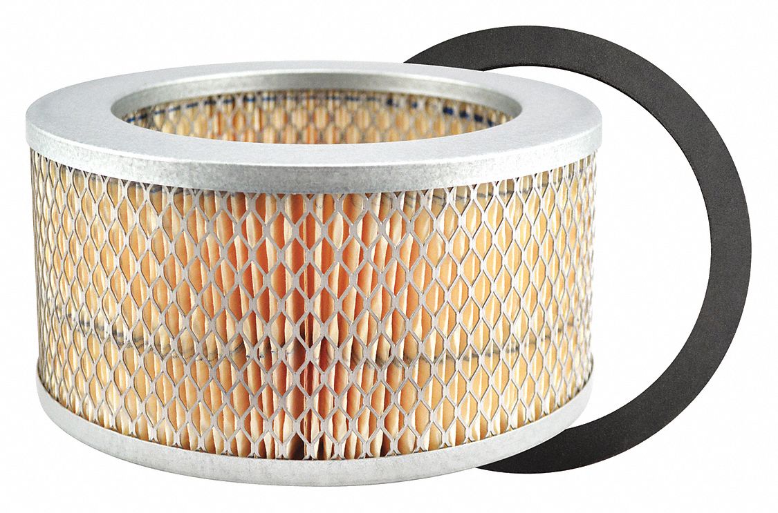 BALDWIN FILTERS, Round-Oval, Engine, Automotive Air Filter - 4ZPY9 ...