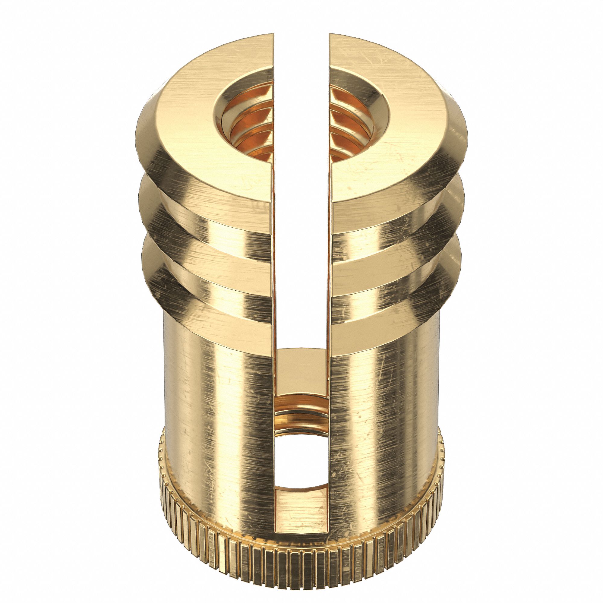 #10-32 Thread Size, 9/16 in Overall Lg, Finsert - 4ZU51|370-332-BR-PK50 ...