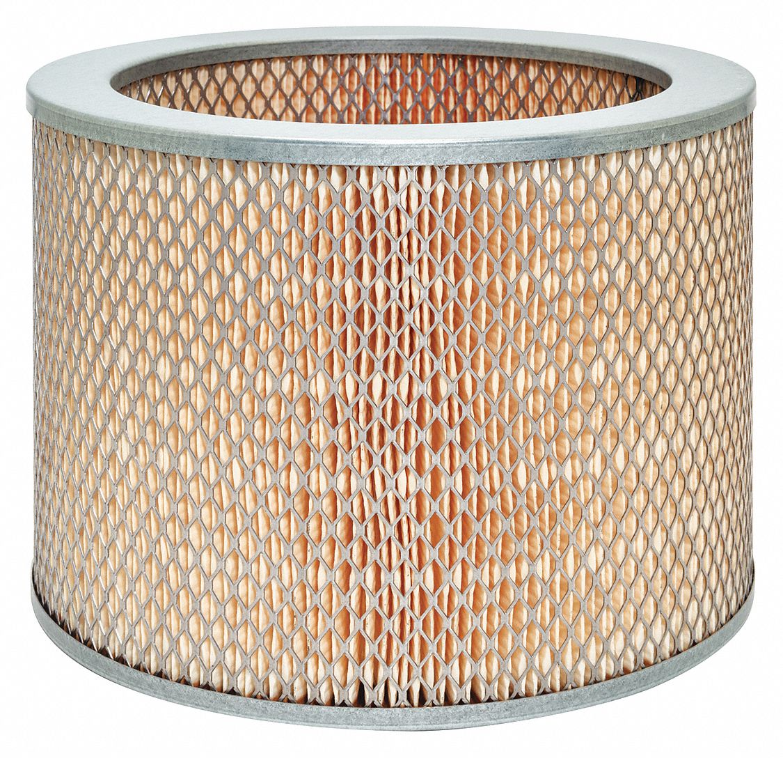 BALDWIN FILTERS Air Filter, Round, 7 1/2 in Height, 7 1/2 in Length, 10 ...