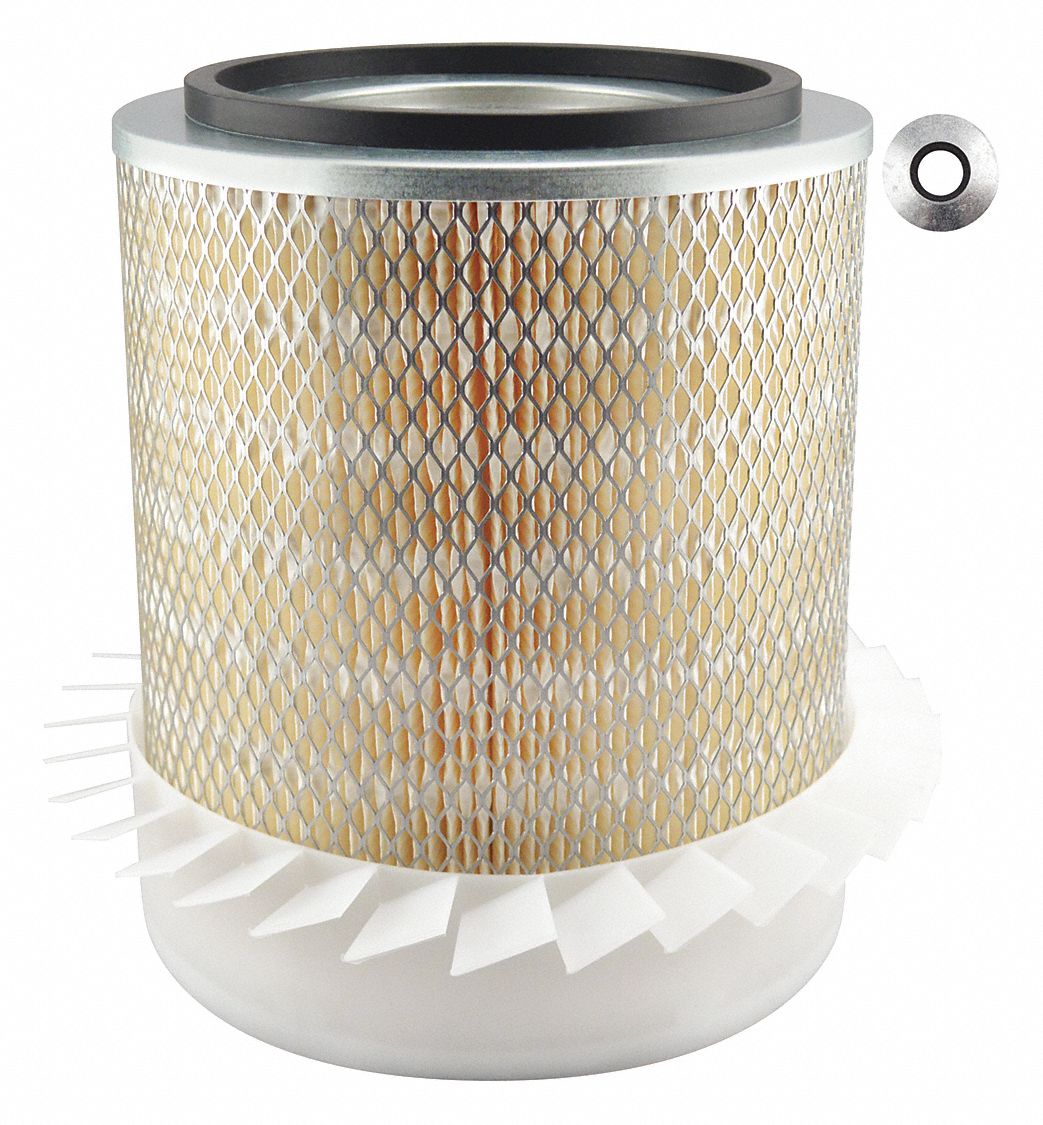 BALDWIN FILTERS, Round-Oval, Engine, Automotive Air Filter - 4ZWH7 ...