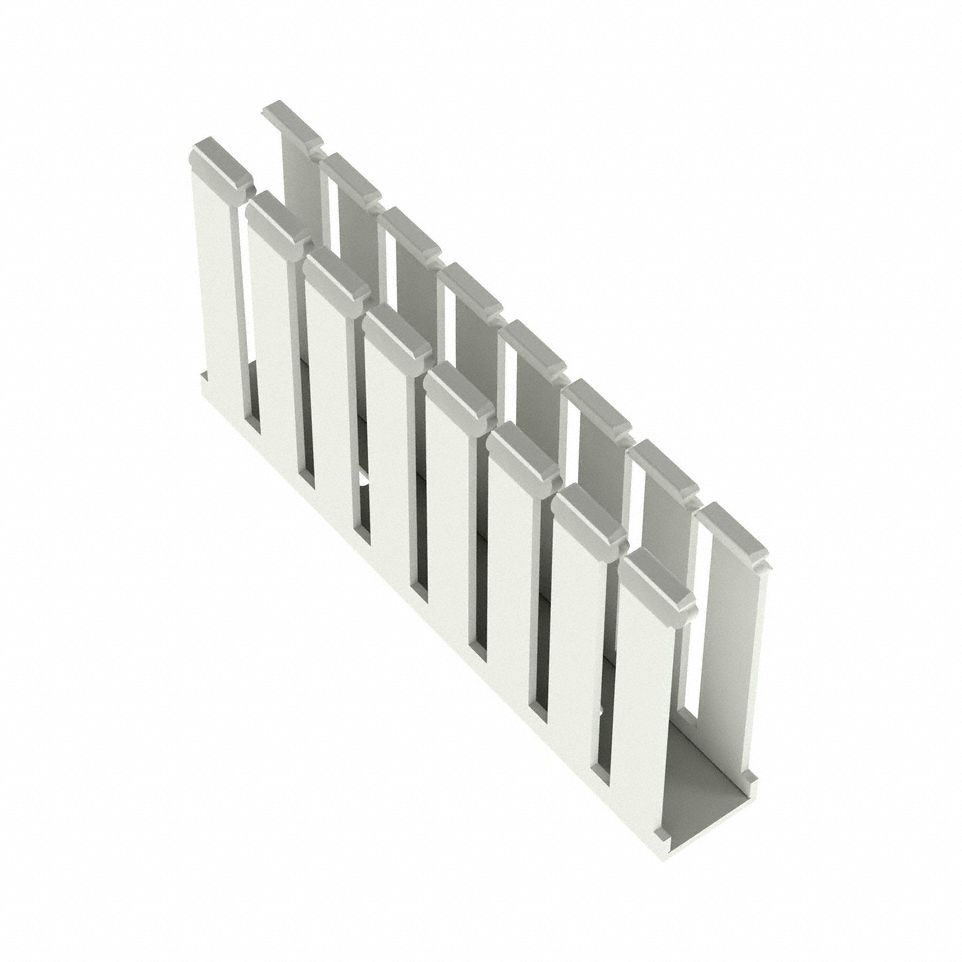 1 in Nom Wd, 3.6 in Slot Ht, Base Wiring Duct - 849W94|G1X4WH6 - Grainger