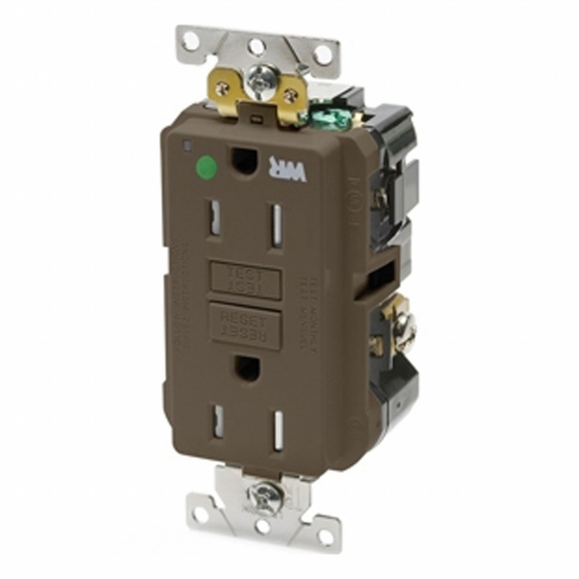 SmartlockPro GFCI 15A WR/TR/HG/PI Brown - Grainger