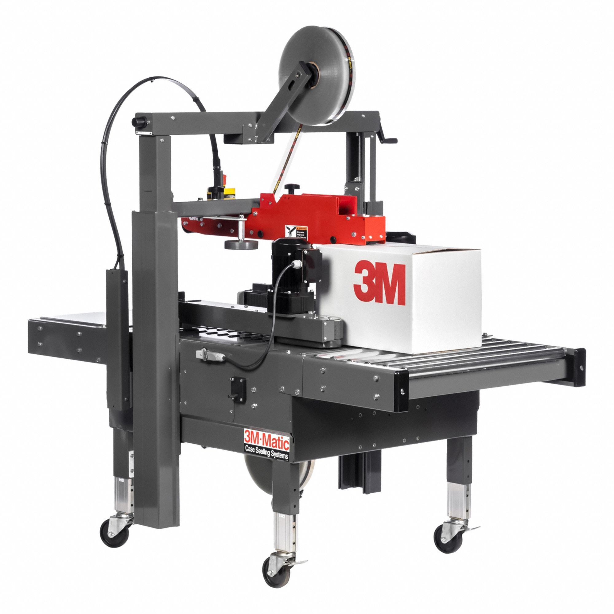 3M-MATIC, For 2 in Max Tape Wd, For 2 in Max Tape Roll Dia, Case Sealer ...