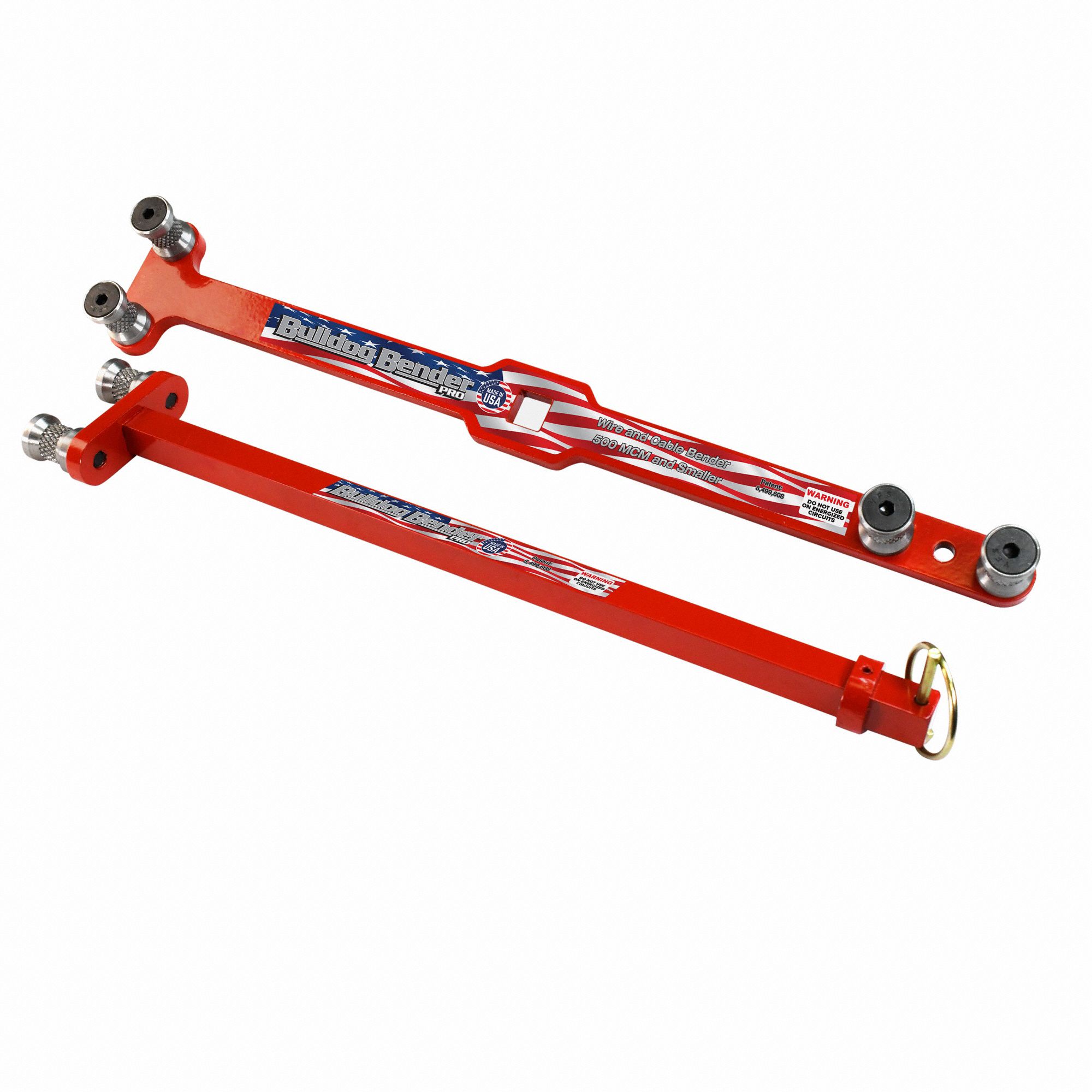 BULLDOG BENDER, 18 in Handle Lg, Aluminum/Steel, Cable Bender - 822CY3 ...